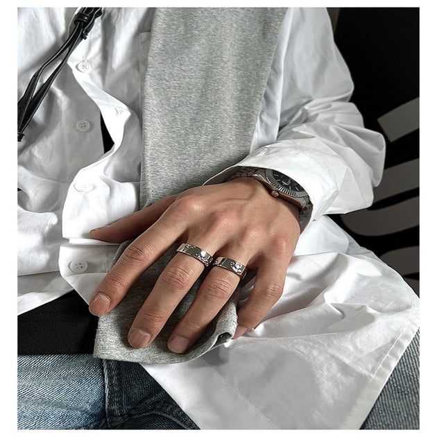KAMI STYLE TITANIUM RING – STREETS OF KAMI