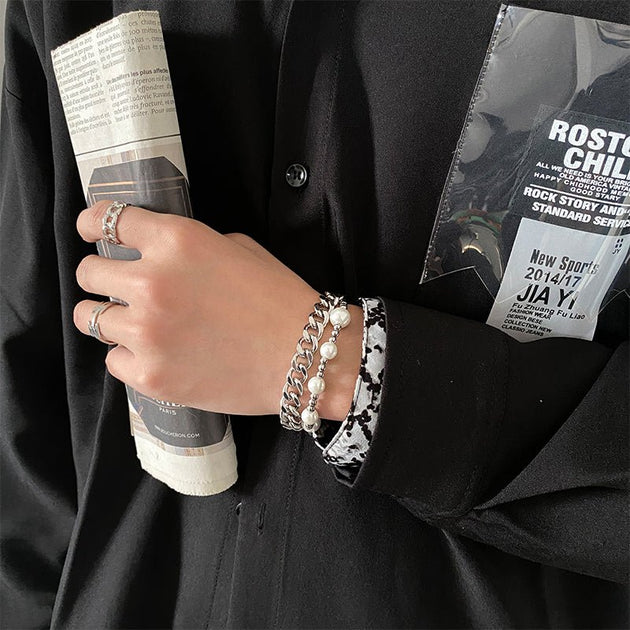 KAMI STYLE CUBAN PEARL BRACELET – STREETS OF KAMI